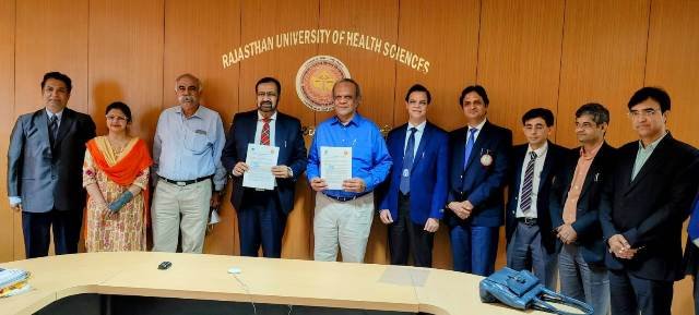 MoU between KAHER, Belagavi and Rajasthan University of Health Sciences ...